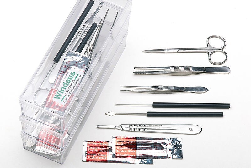 Trusa de disectie 10 piese • Edu-Lab.ro